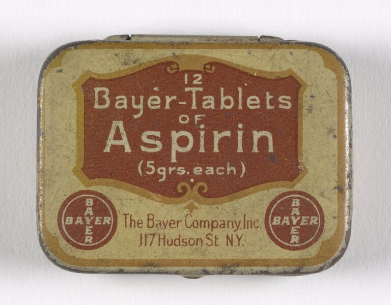 Aspirin: Turn-of-the-Century Miracle Drug | Science History Institute