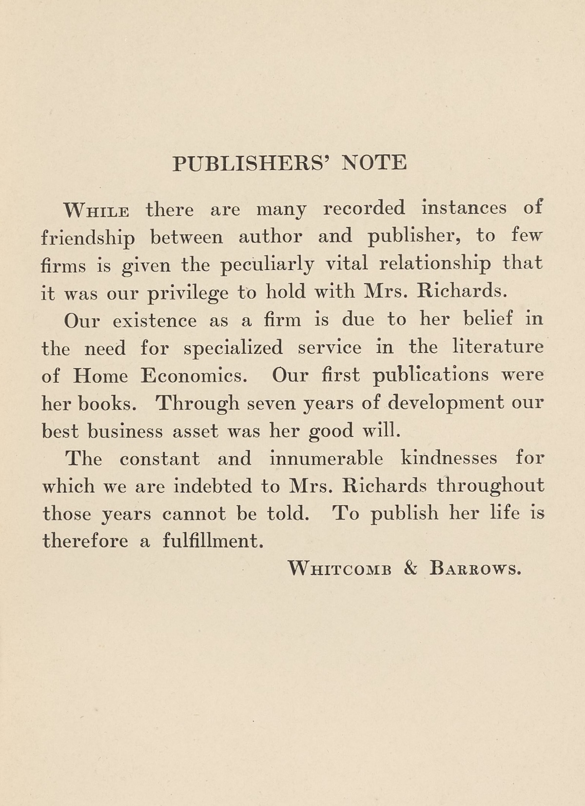 Ellen H. Swallow Richards | Science History Institute