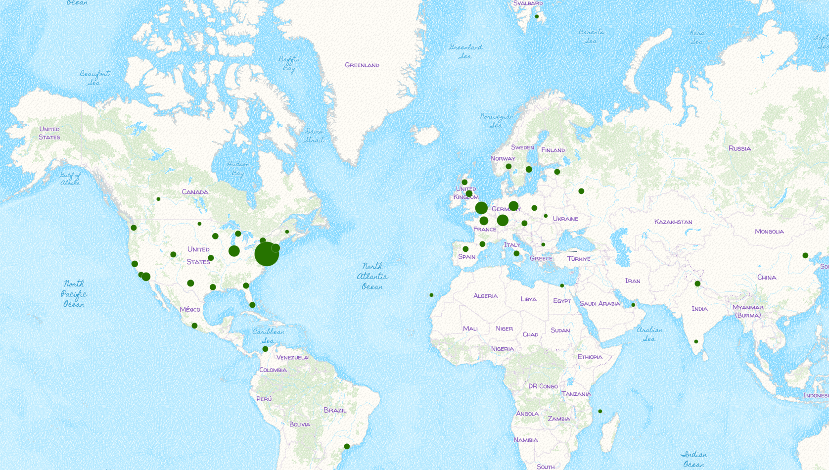 Around the World in (Almost!) 80 Collections | Science History Institute