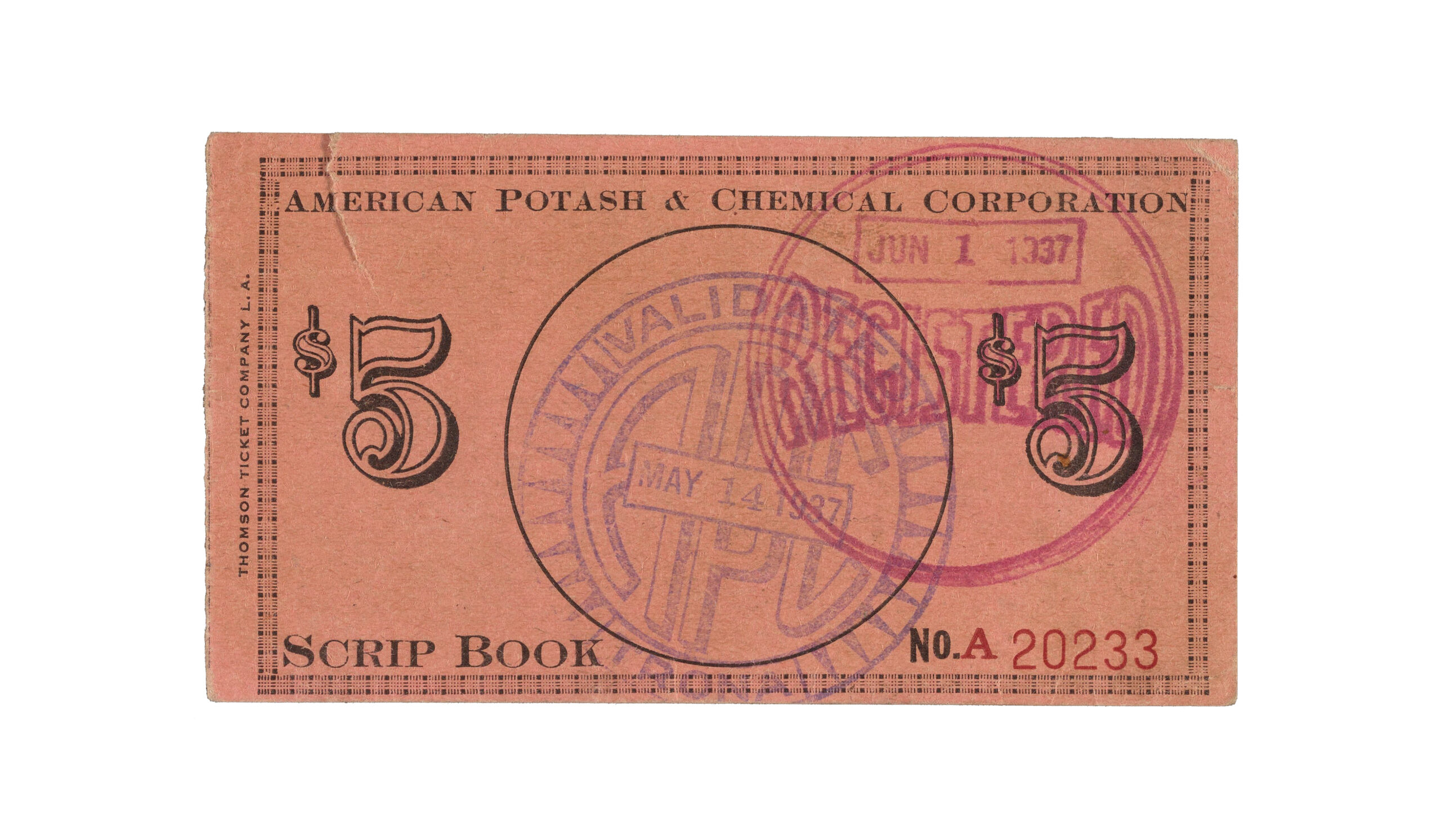 Greenbacks, Chits, and Scrip | Science History Institute