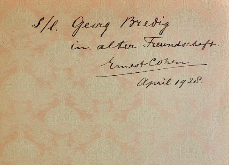 From Peril to Preservation in the Bredig Archives | Science History ...