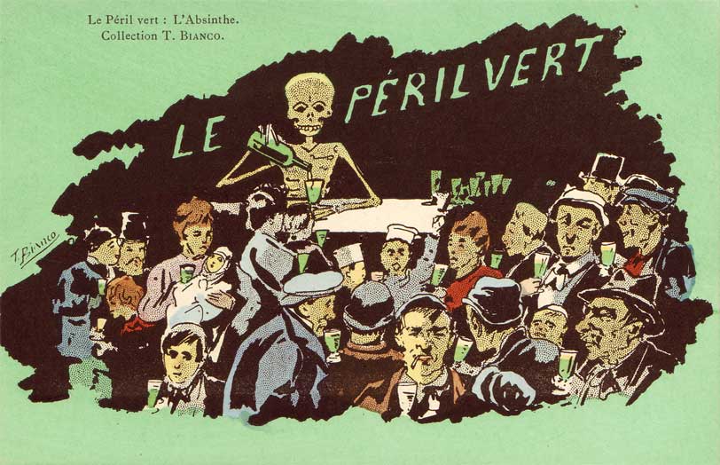 The Devil in a Little Green Bottle: A History of Absinthe | Science ...