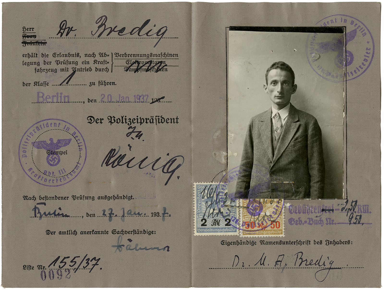 Escape from Nazi Terror | Science History Institute