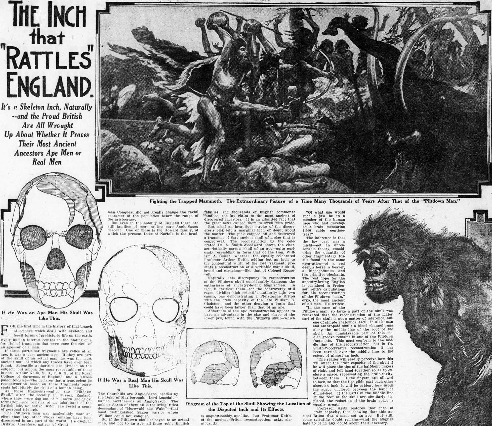 The Problem of Piltdown Man | Science History Institute