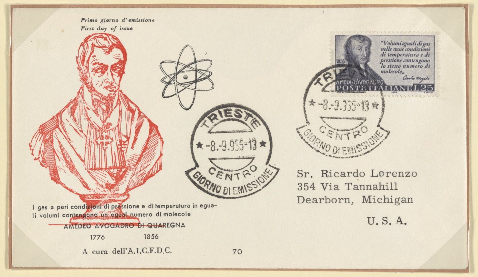Amedeo Avogadro | Science History Institute