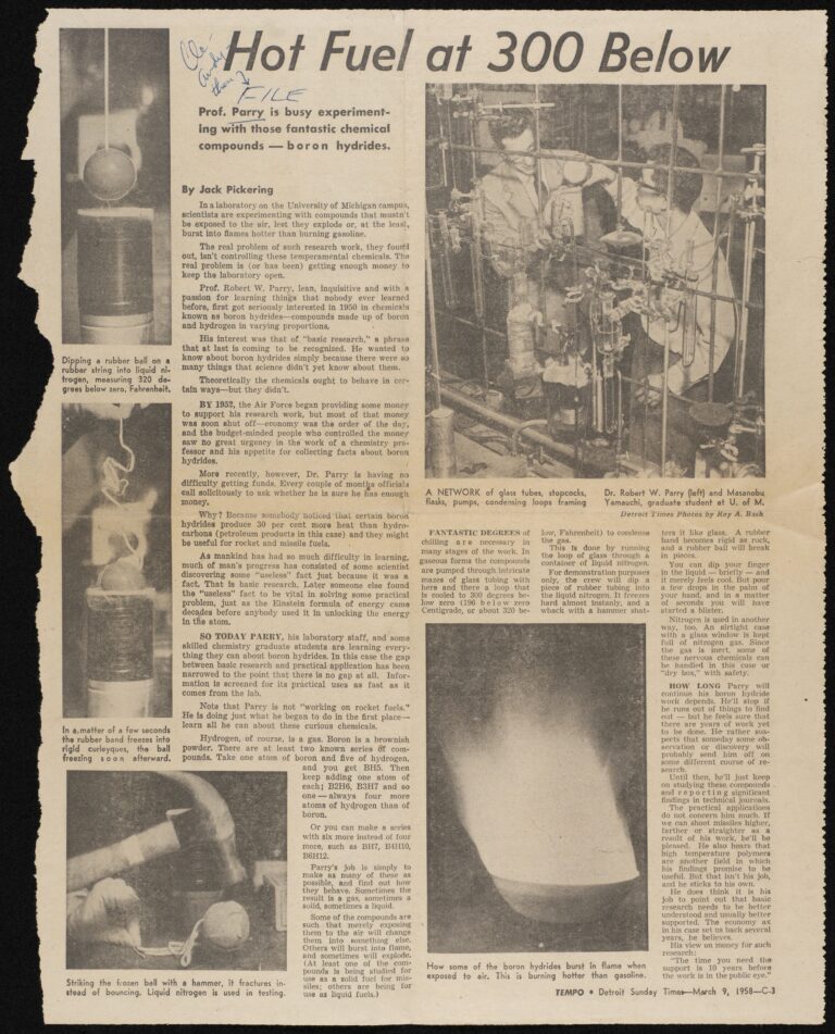 Robert W. Parry | Science History Institute