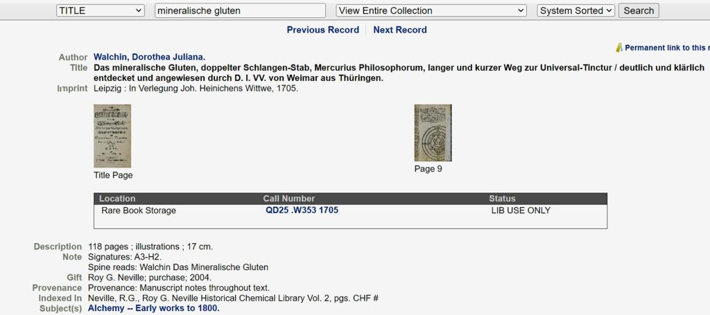 Thinking Outside the (Search) Box | Science History Institute