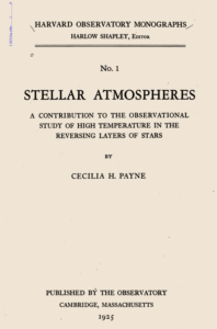 Cecilia Payne-Gaposchkin | Science History Institute